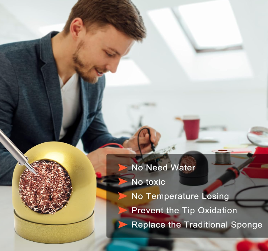 Soldering Solder Iron Tip Cleaner – iFirst