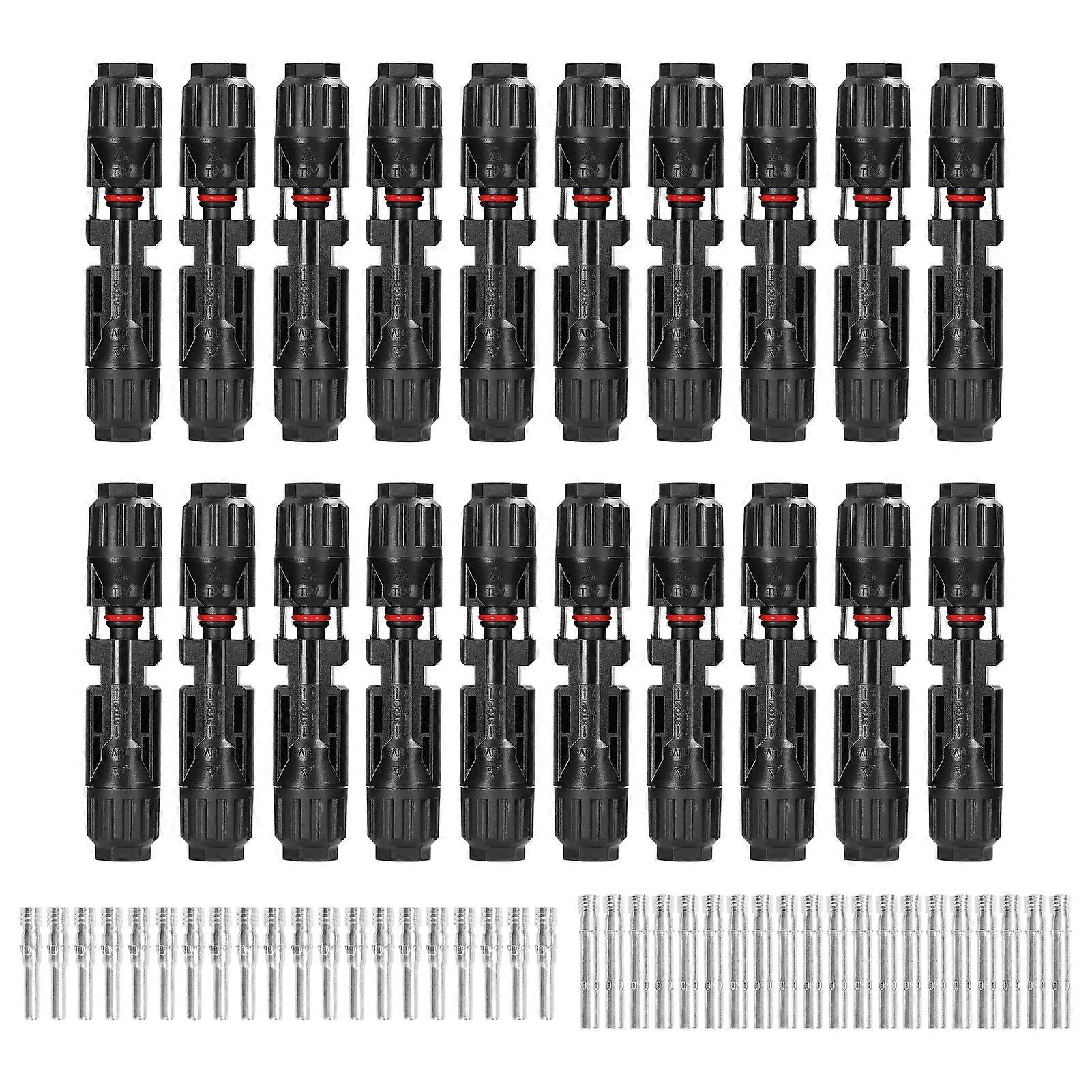 Solar Connectors MC4, Solar Panel Cable Connectors, 10–100pcs – iFirst