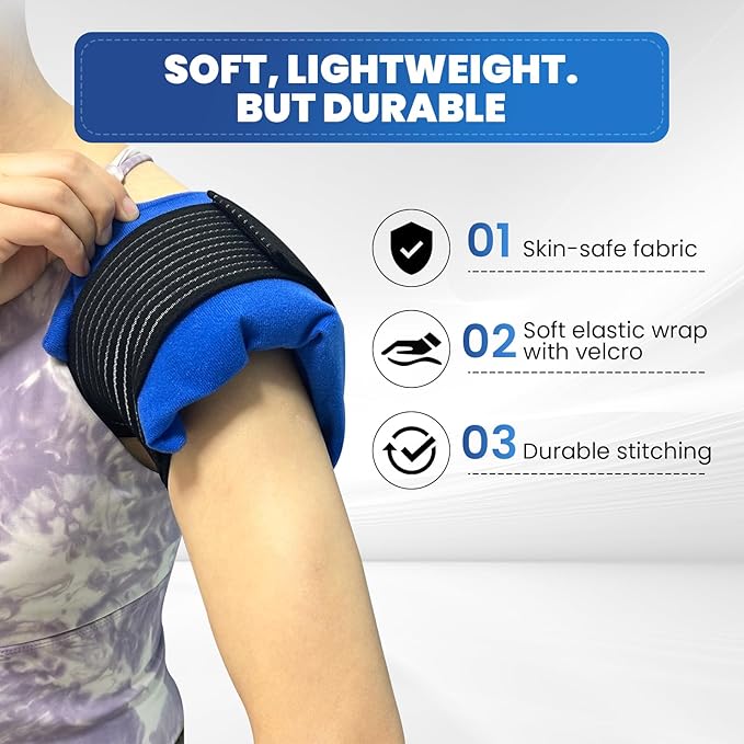 Reusable Hot and Cold Ice Packs for Injuries , Joint Pain, Muscle ...