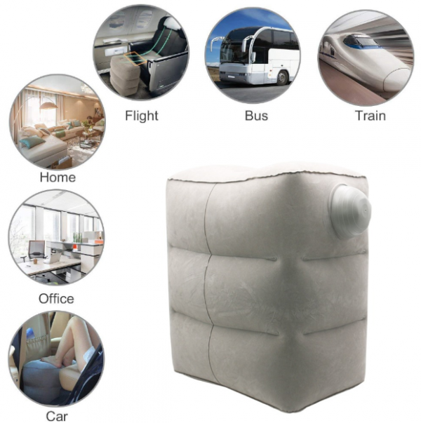 Inflatable Portable Travel Foot Leg Rest Pillow – iFirst