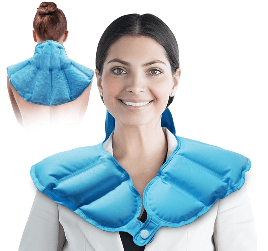 Neck Shoulder Ice Pack For Injuries Reusable Gel Cold Pack Wrap – iFirst