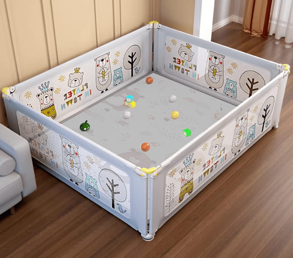 Baby Playpen, Safety Play Yard Playpen for Babies and Toddlers – iFirst