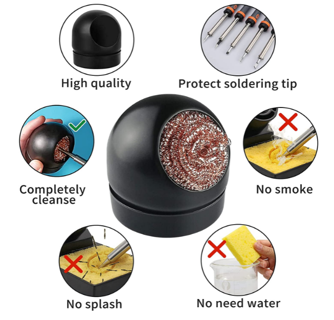 Solder Tip Cleaner Welding Soldering Solder Iron Tip Cleaner – iFirst