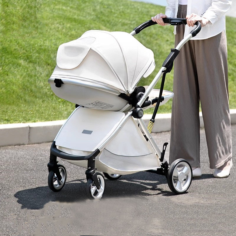 Baby Stroller – Infant Newborn Pram Stroller with Reversible Seat For 0 ...