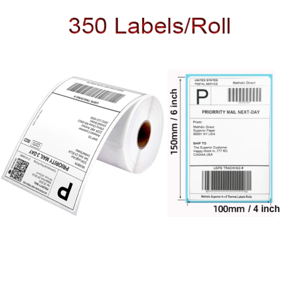 Thermal Label, Thermal Shipping Labels 100 x 150mm – iFirst